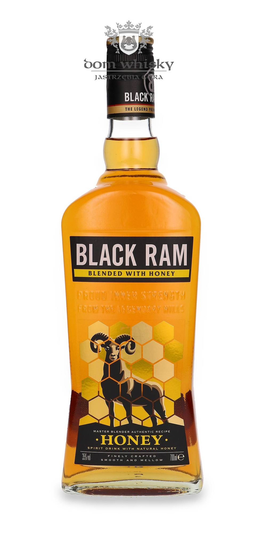 Black Ram Blended With Honey / 35% / 0,7l | Dom Whisky