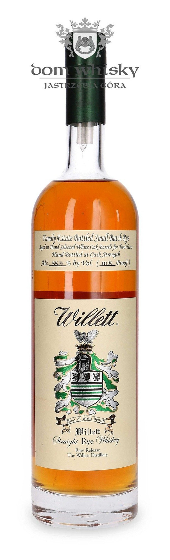Willett Family Estate Small Batch Rye 2 Year Old 55.9% 0.7l