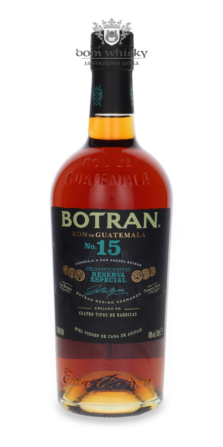 Botran Reserva Especial No.15 Rum 40% 0.7l Guatemala
