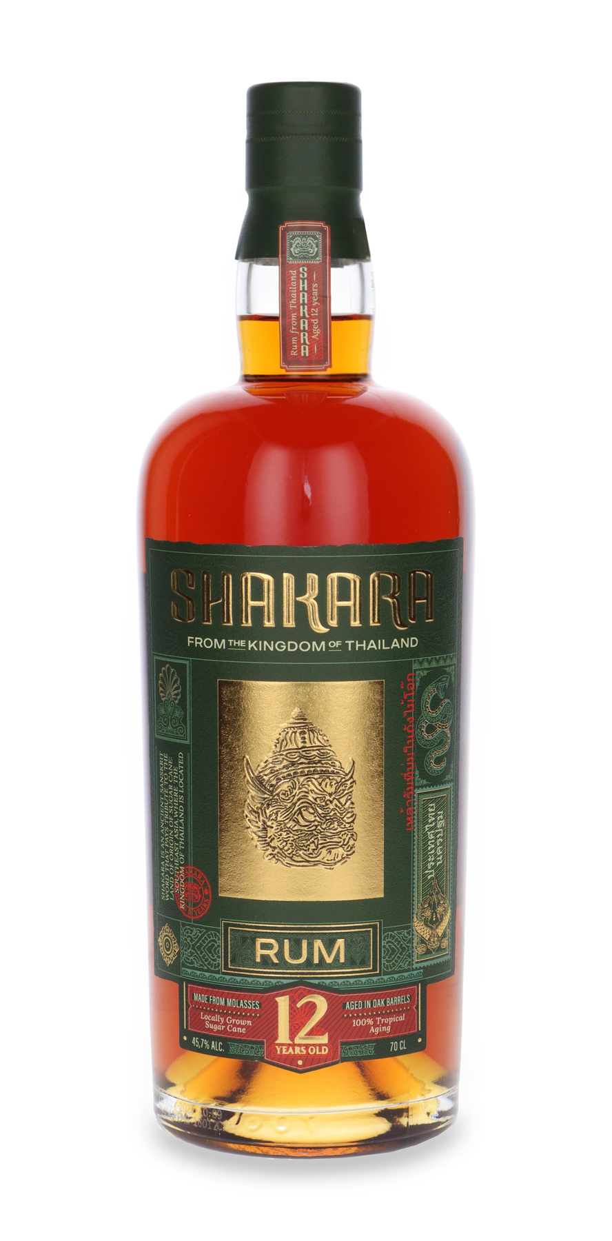 Shakara 12-letni Rum 45,7% 0,7l – Wysokoprocentowy Rum