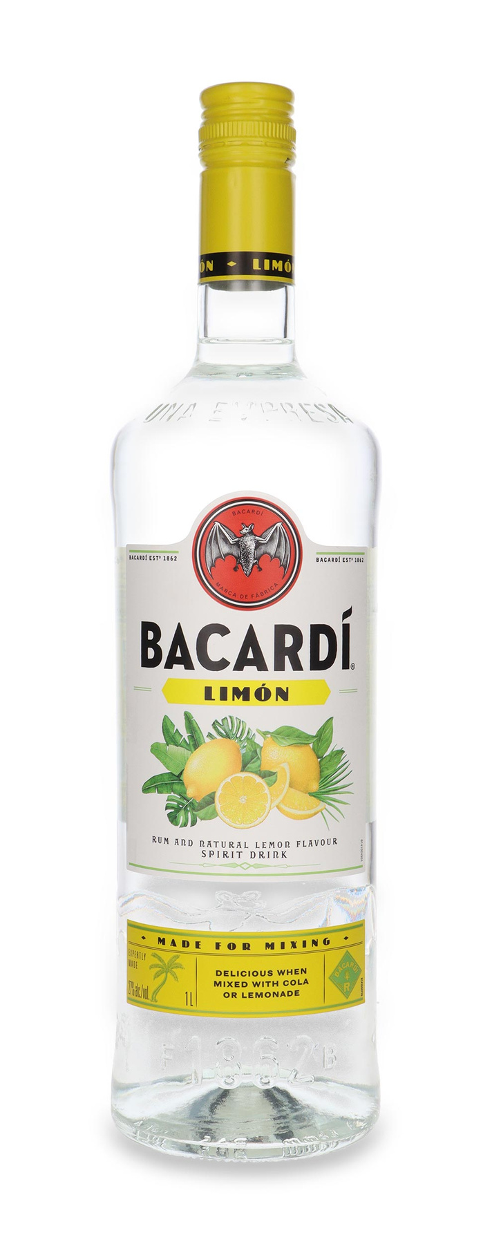 Bacardi Limon Rum / 27% / 1,0l | Dom Whisky