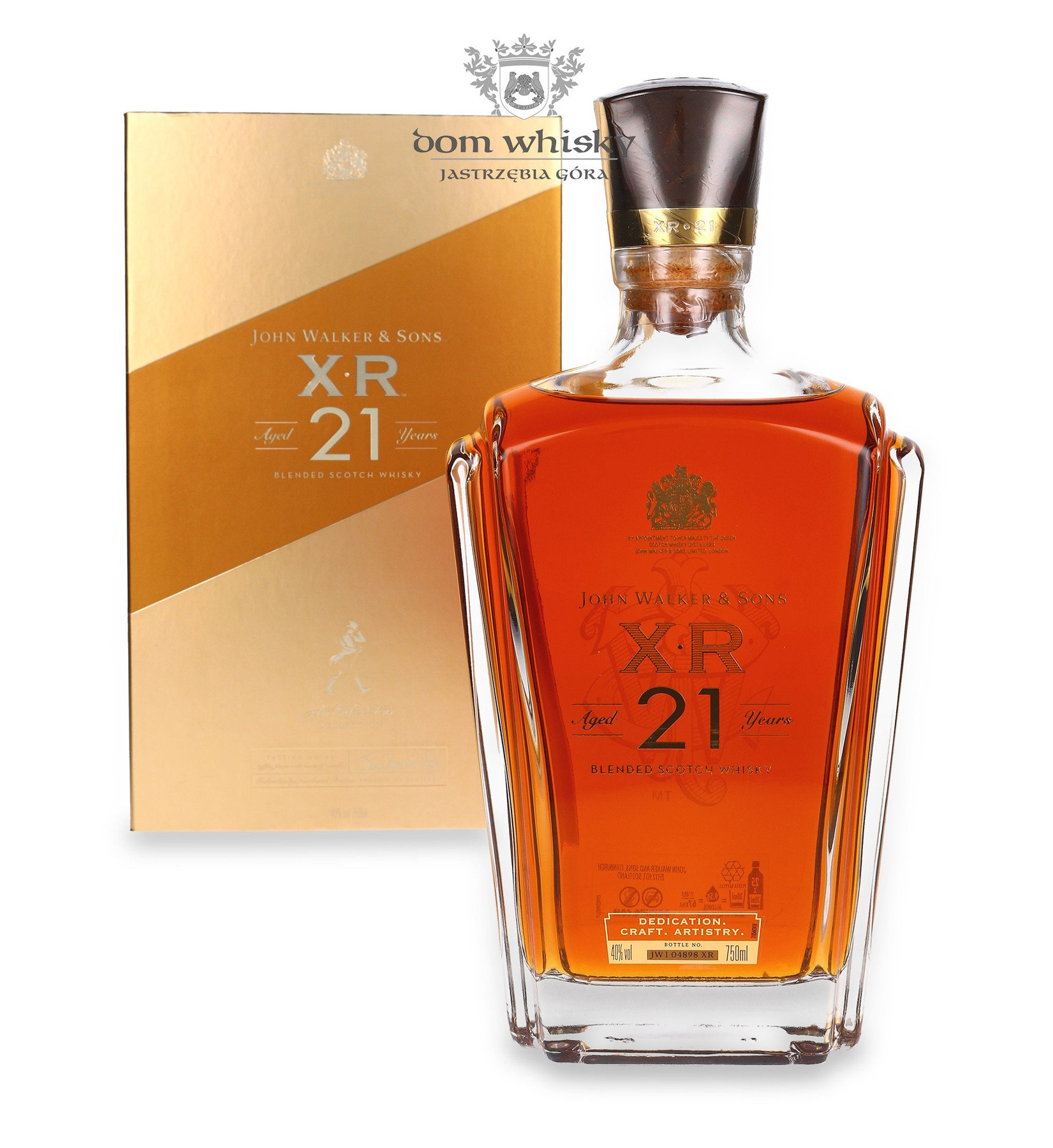 Johnnie Walker XR 21 Year Old Blended Whisky 40% 0.75l - Scotland