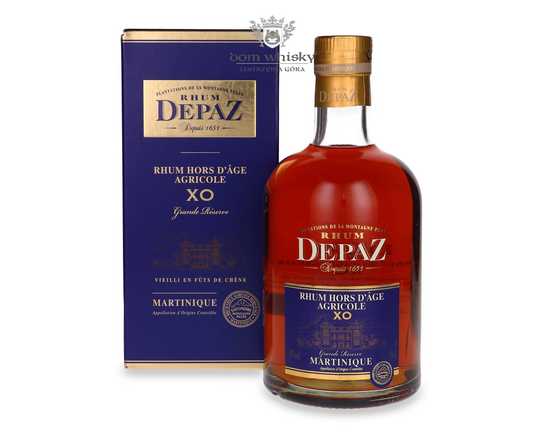 Depaz XO Grande Reserve Rhum Agricole 45% 0.7l Martinique