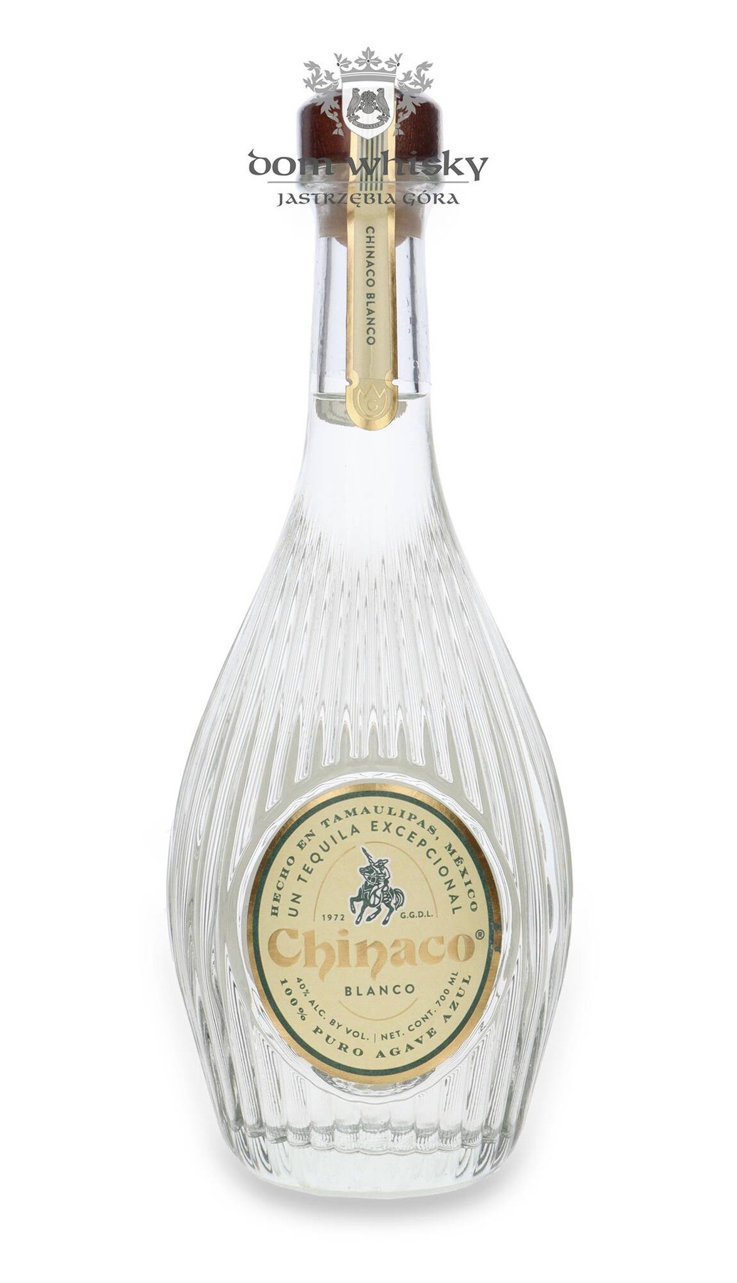 Tequila Chinaco Blanco 100% Agave Azul 40% 0.7l