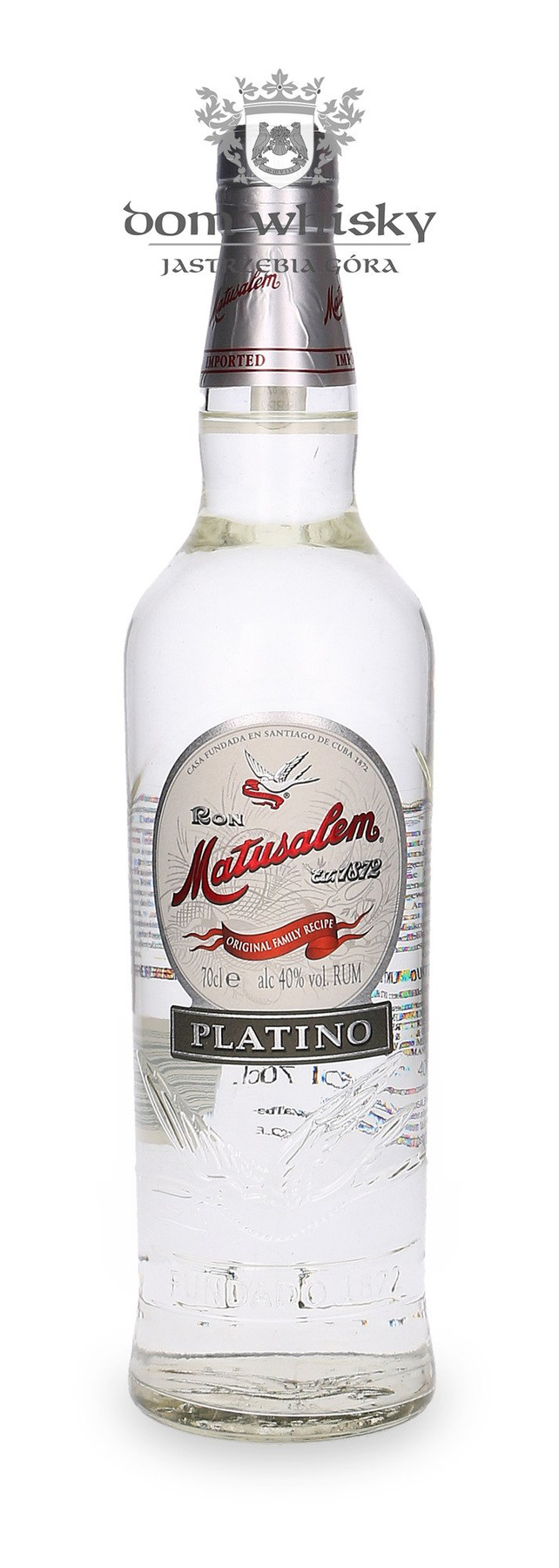 Ron Matusalem Platino 40% 0,7l Rum Dominikana