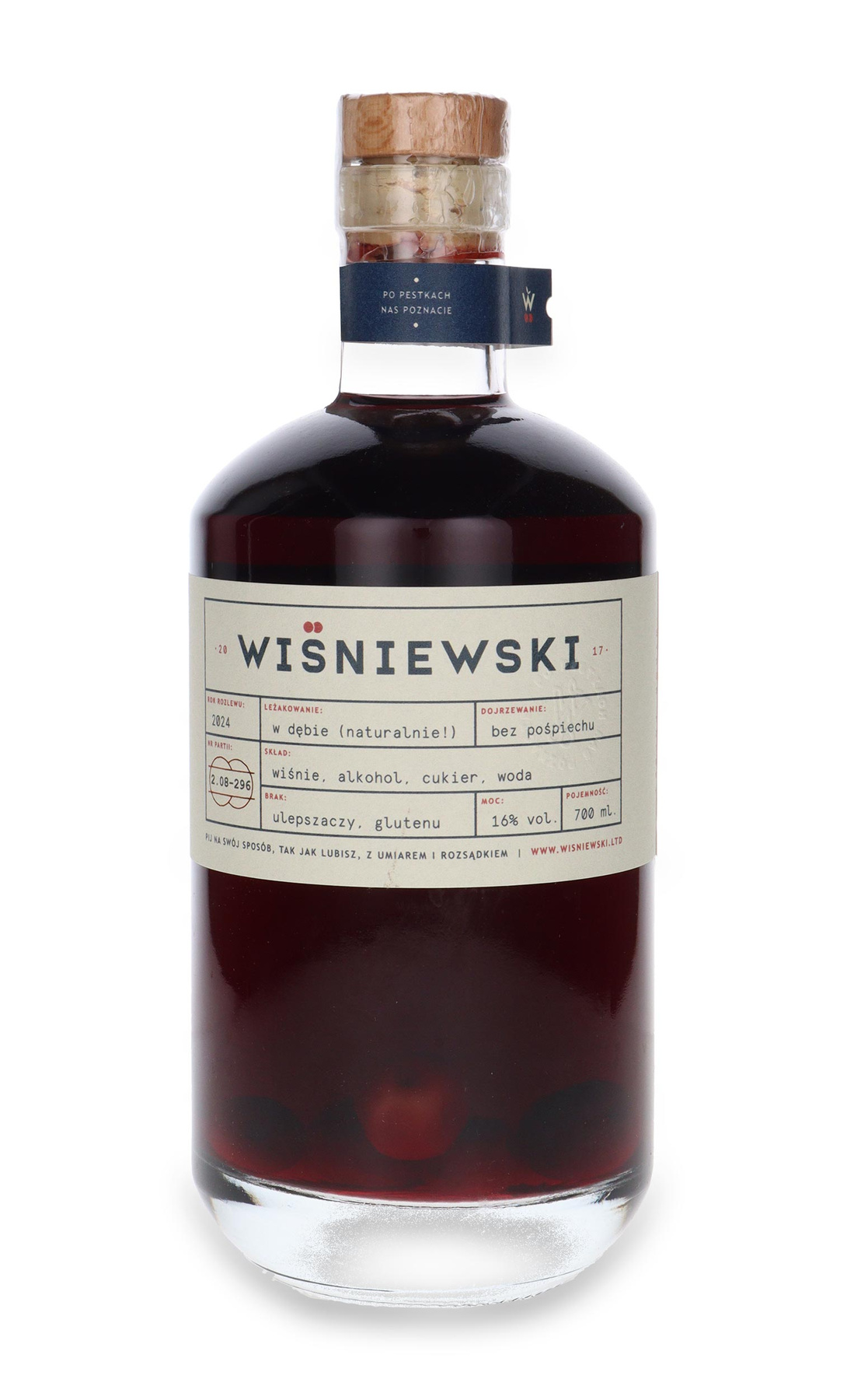 Nalewka Wiśniewski 16% 0,7l – Tradycyjny Polski Likier