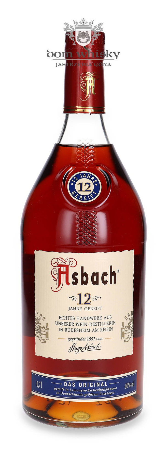 Asbach Original 12-letni / 40%/ 0,7l | Dom Whisky
