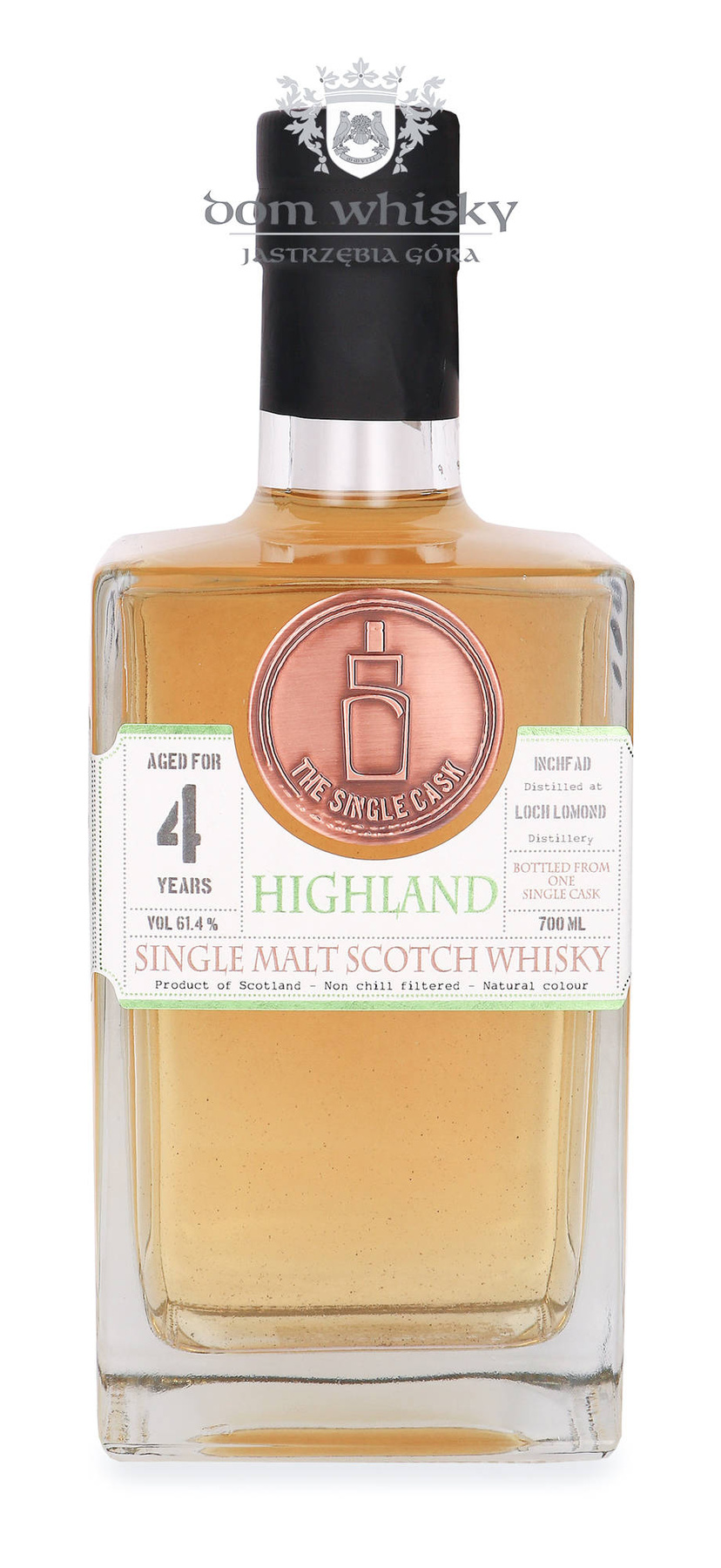Inchfad 4-letni 61,4% Single Malt Highlands 0,7l