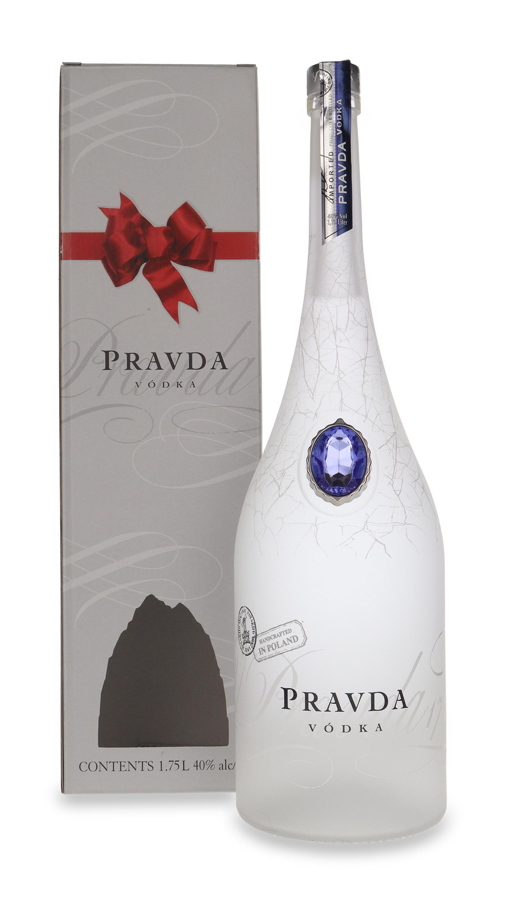 Pravda Vodka 40% 1,75l - Delikatna wódka z Polski