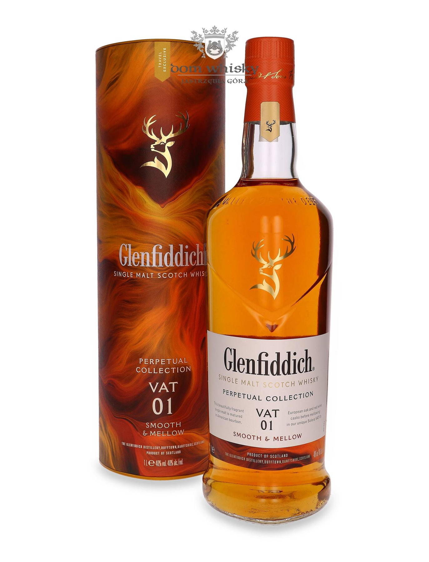 Glenfiddich Perpetual VAT 01 Smooth and Mellow 40% 1.0l Whisky