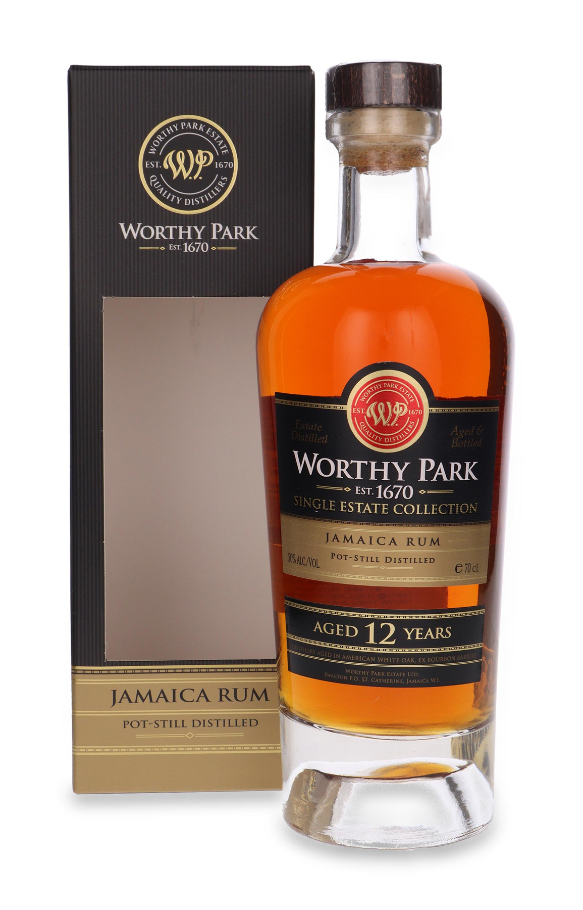 Worthy Park 12-letni Single Estate Rum 50% 0,7l z Jamajki