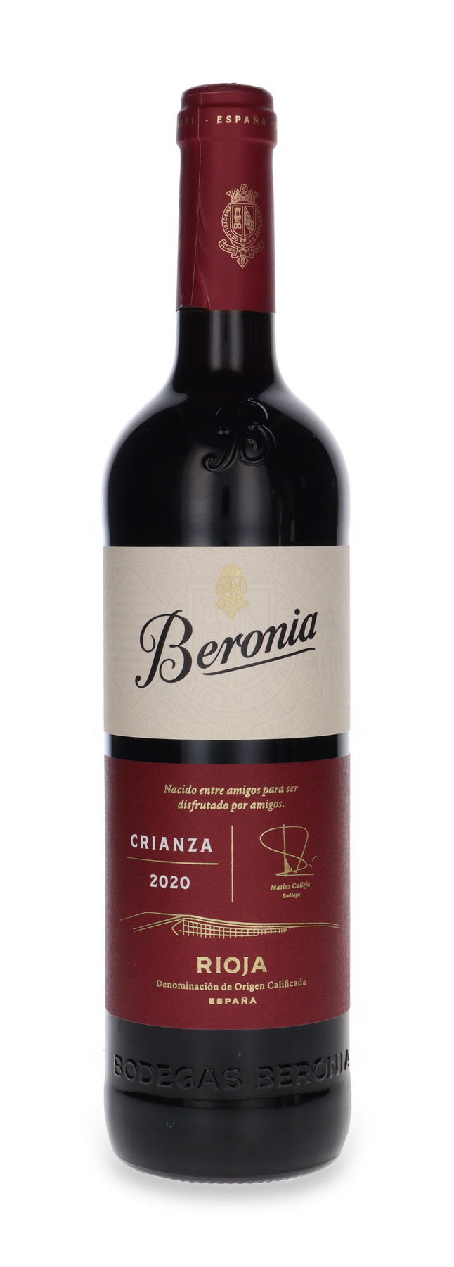 Beronia Crianza Rioja 13,5% 0,75l Hiszpańskie Wino