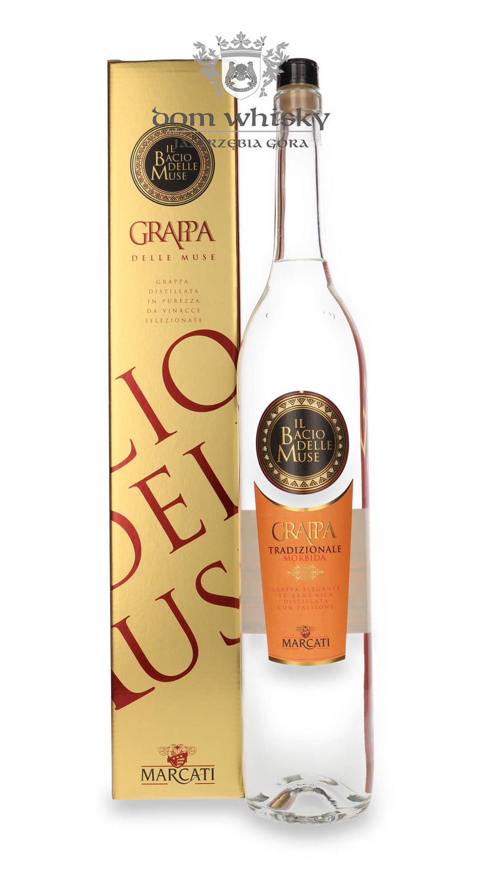 Marcati Grappa Tradizionale Morbida / 40% / 1,5l | Dom Whisky