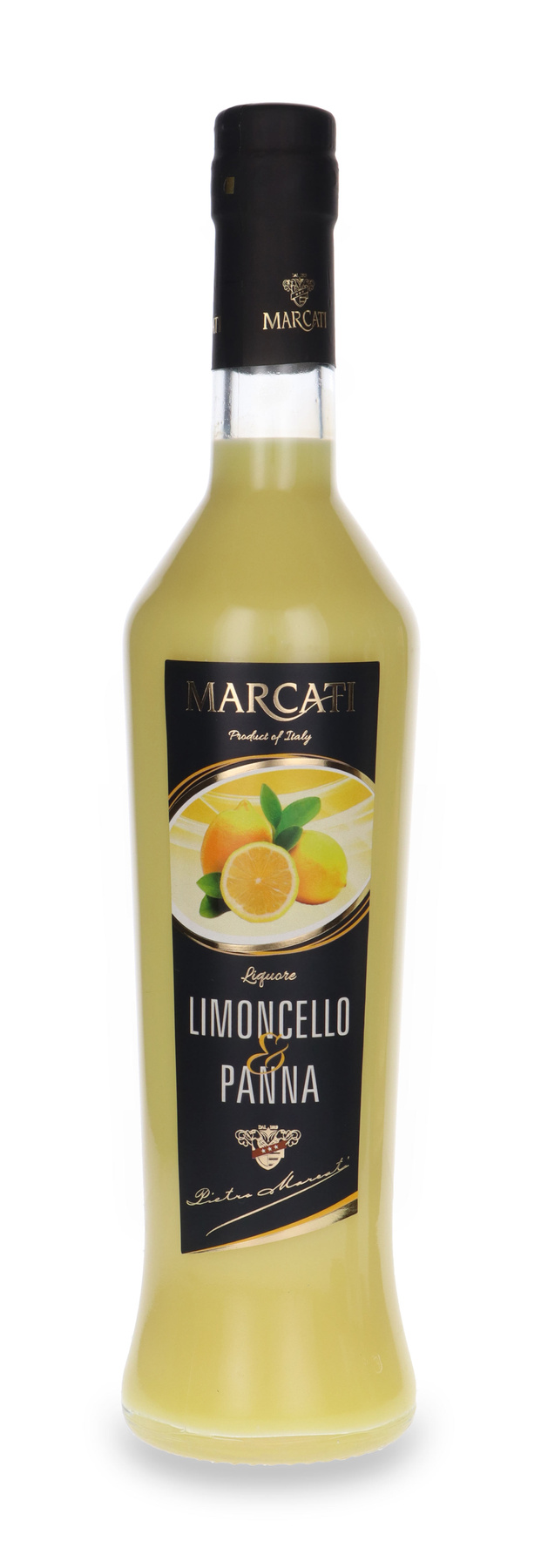 Marcati Limoncello Panna Cream 17% 0.5l - Italian Liqueur