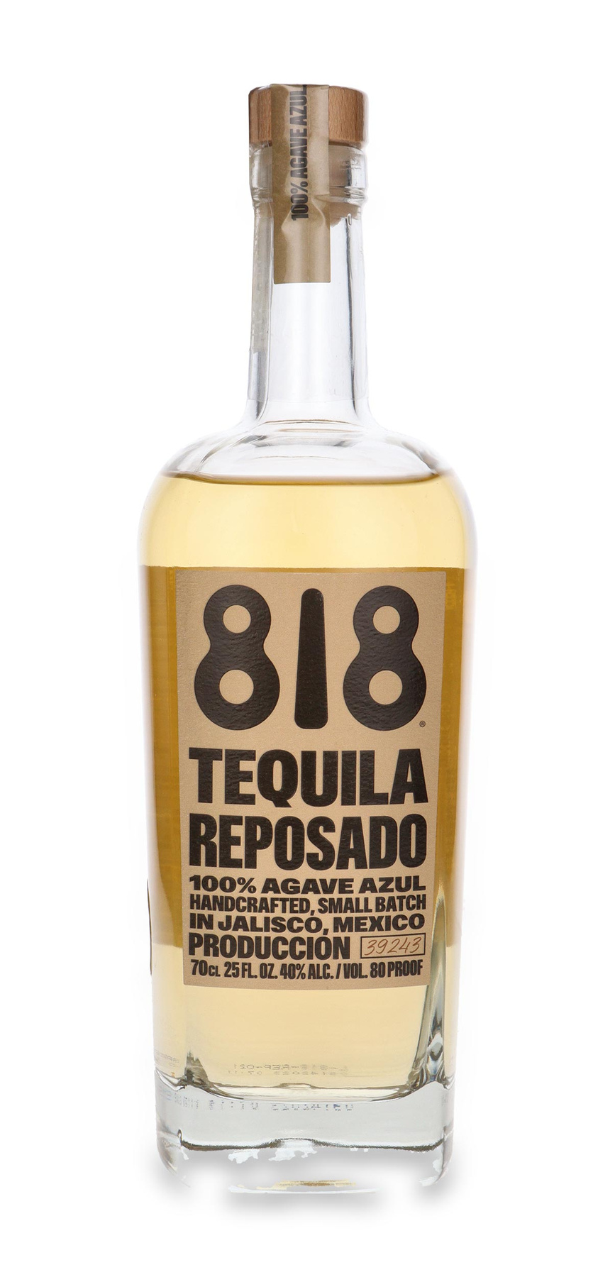 Tequila 818 Reposado 100% Agave Azul 40% 0,75l - Jalisco Mexyk