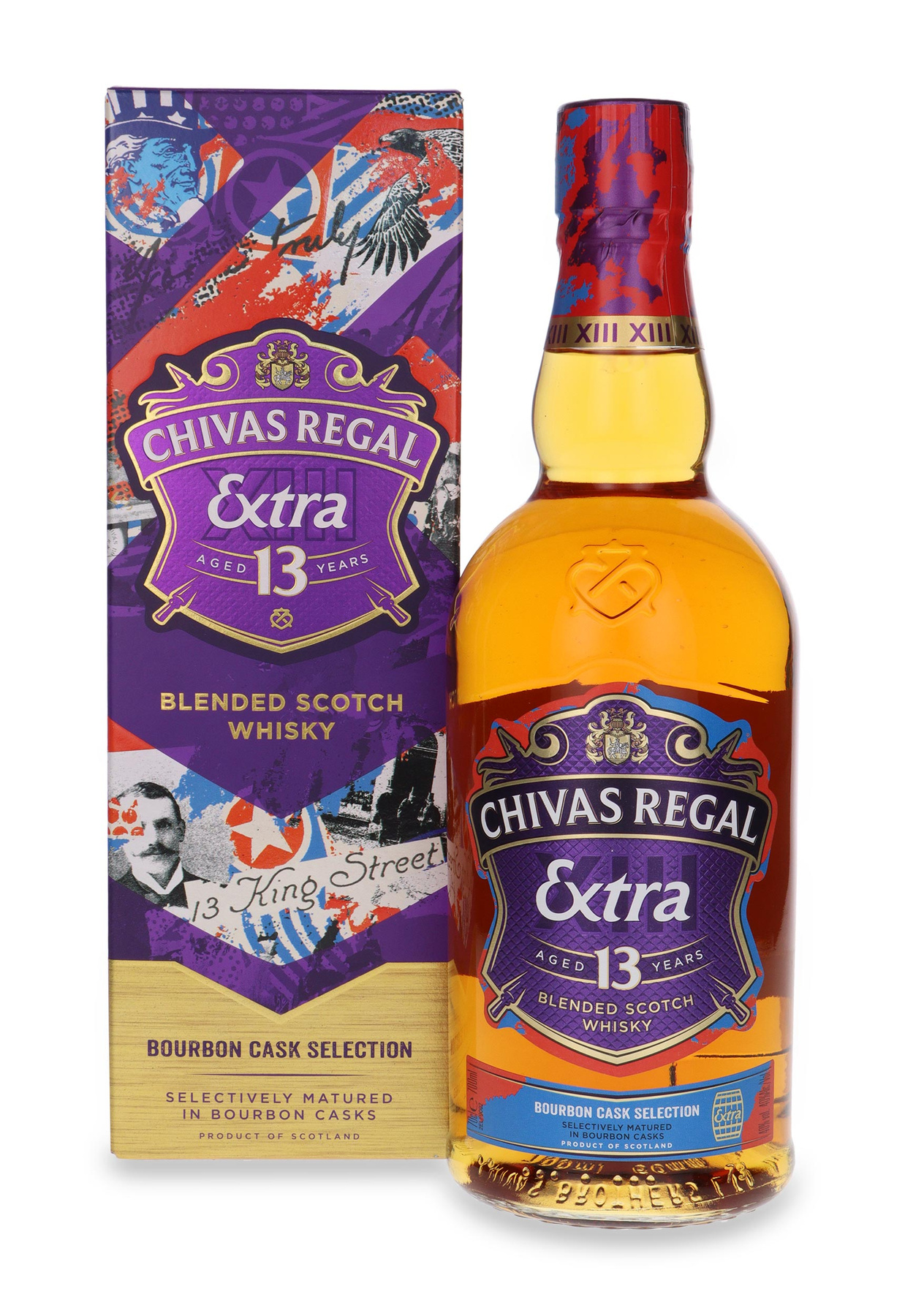 Chivas Regal Extra 13 Year Old Bourbon Cask Scotch Whisky 40% 0.7l