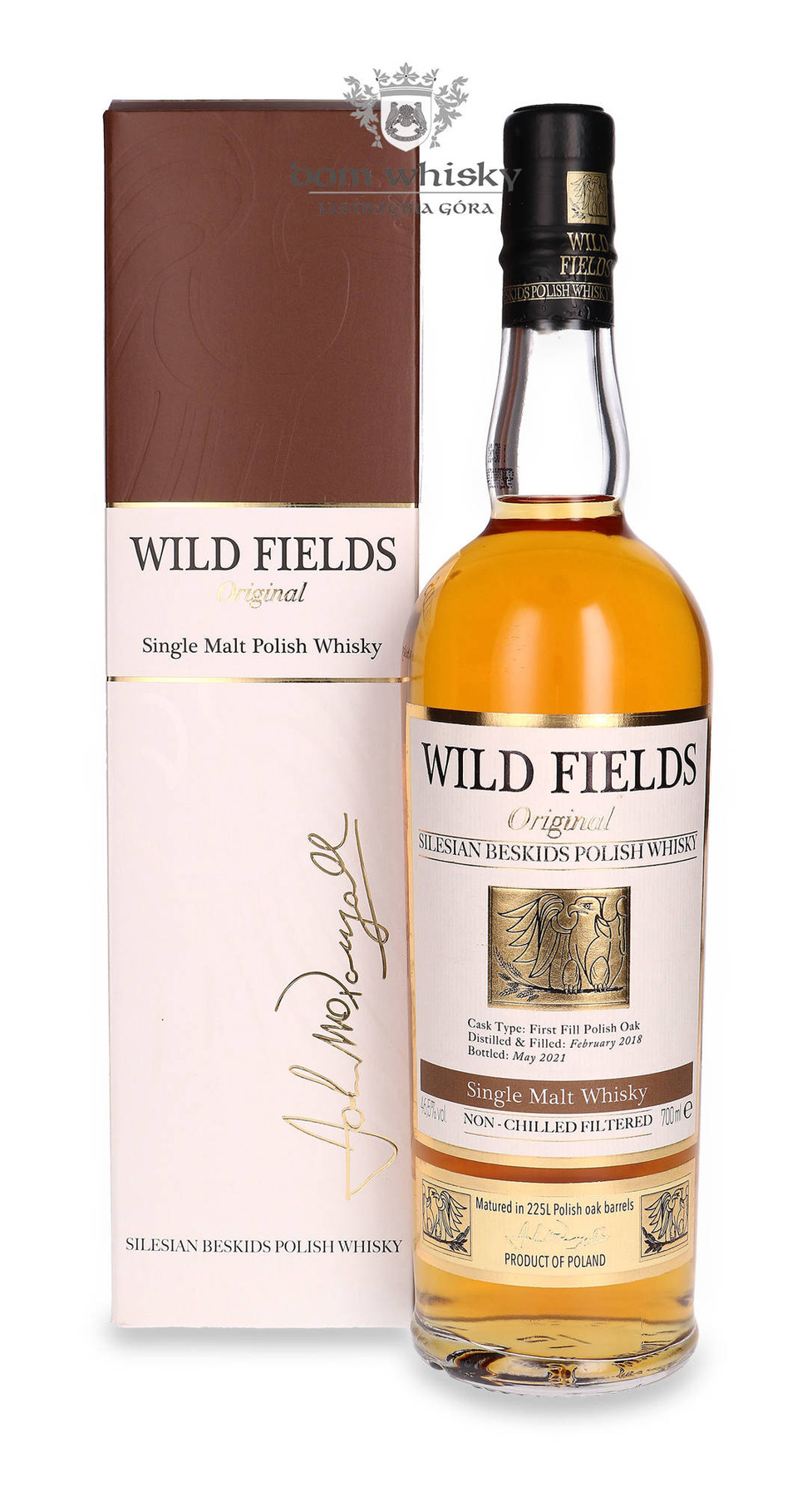 Wild Fields Original Single Malt Polish Whisky 46,5% 0,7l