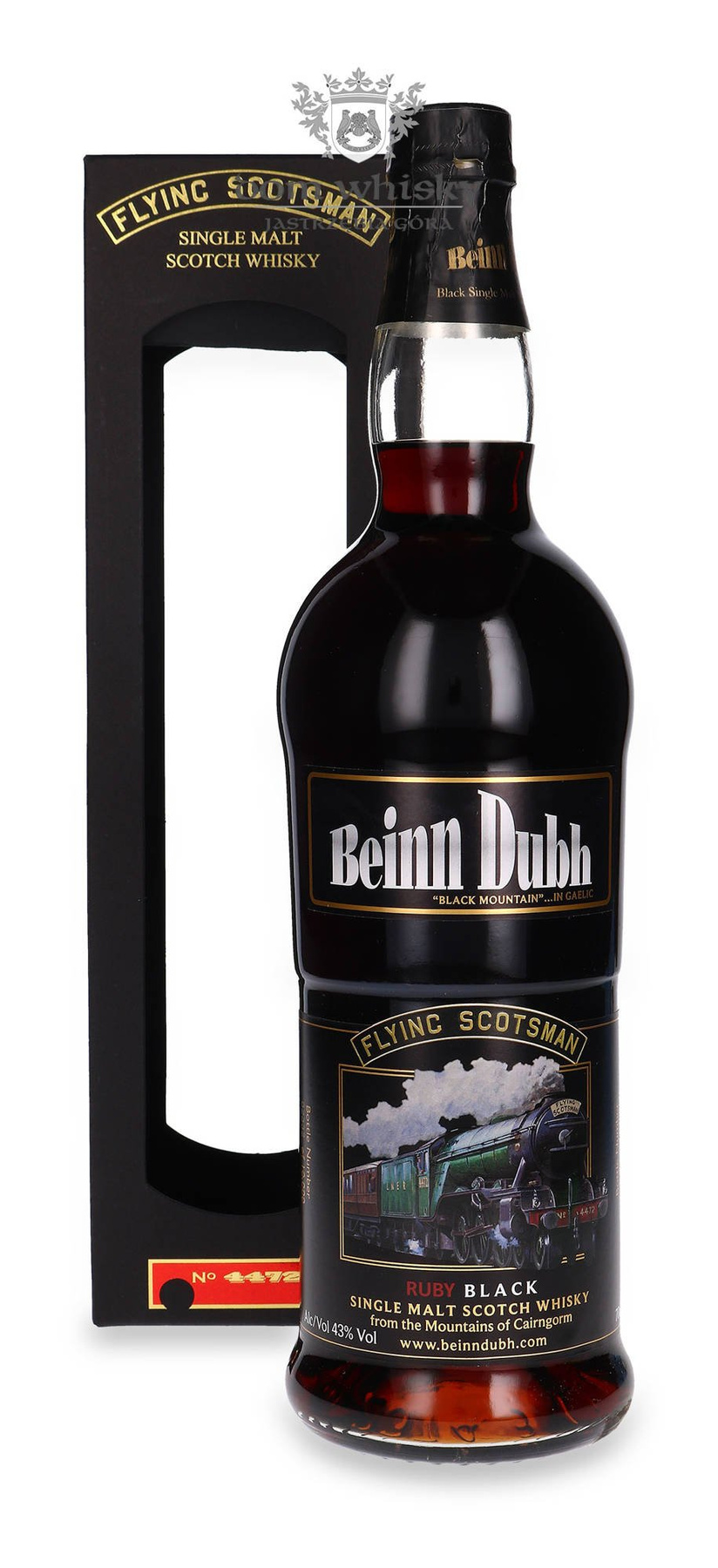 Beinn Dubh Flying Scotsman Ruby Black 43% 0.7l Speyside whisky