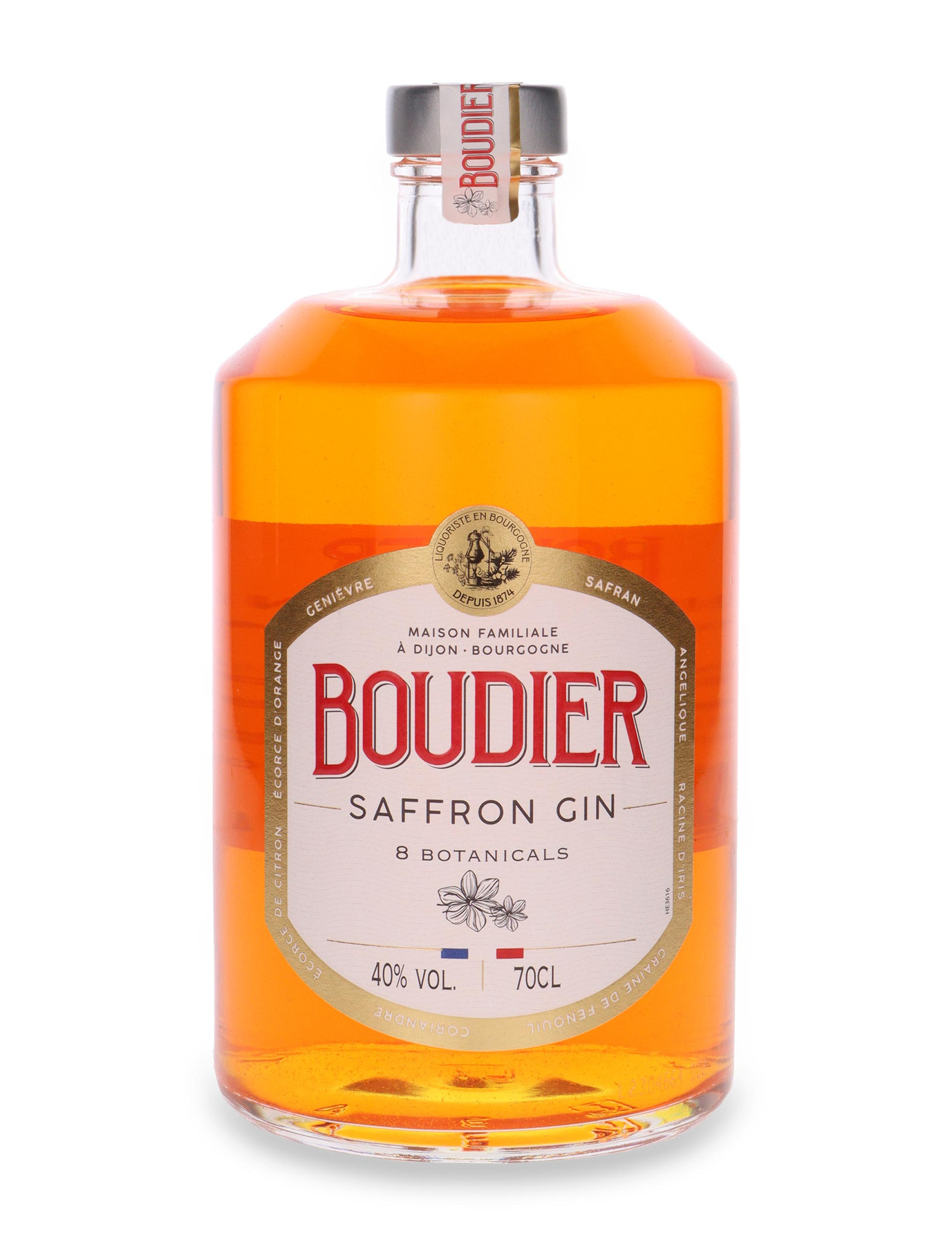 Boudier Saffron Botanicals Gin / 40%/ 0,7l | Dom Whisky