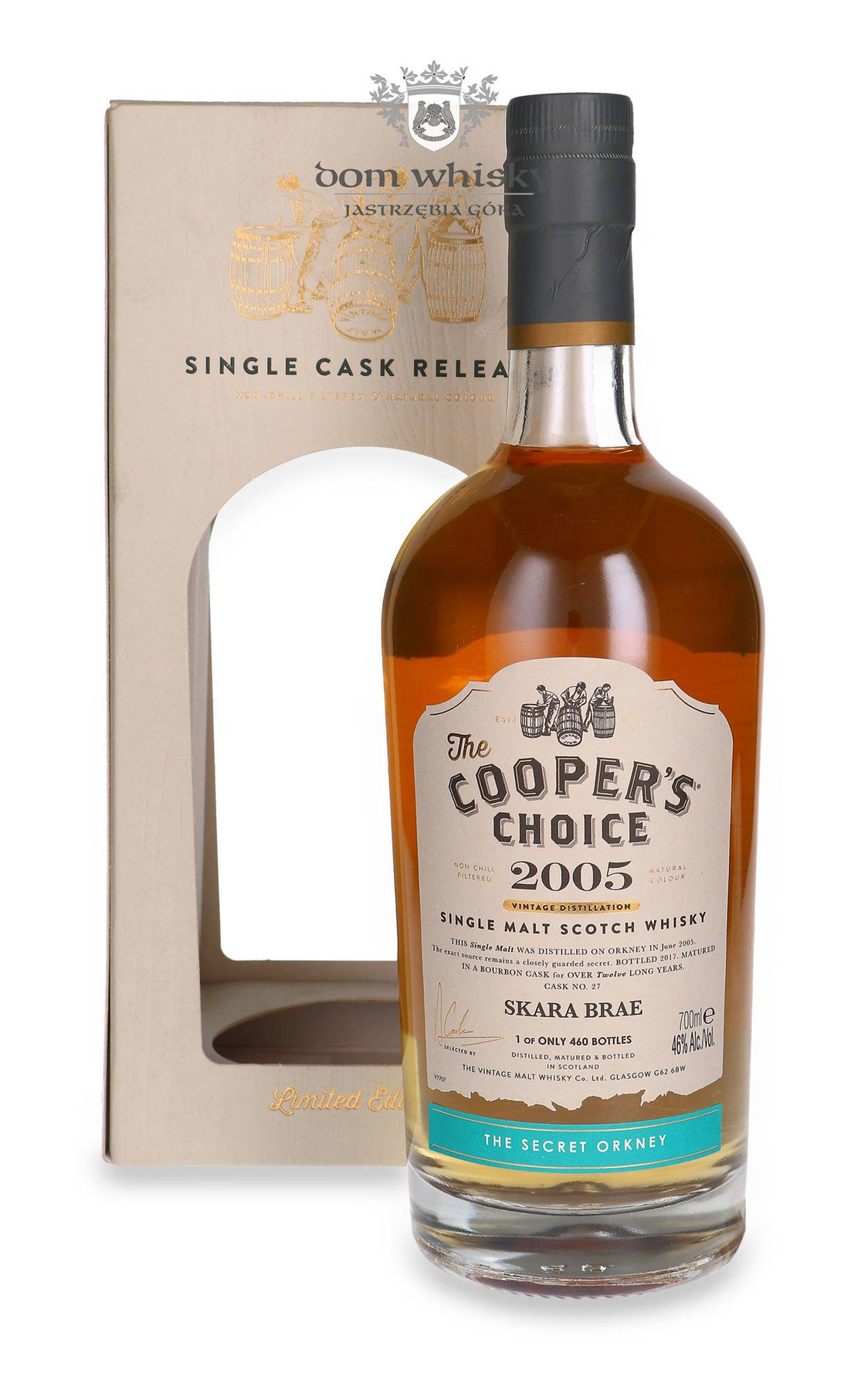 Skara Brae 12-letni The Cooper’s Choice 46% 0,7l Whisky