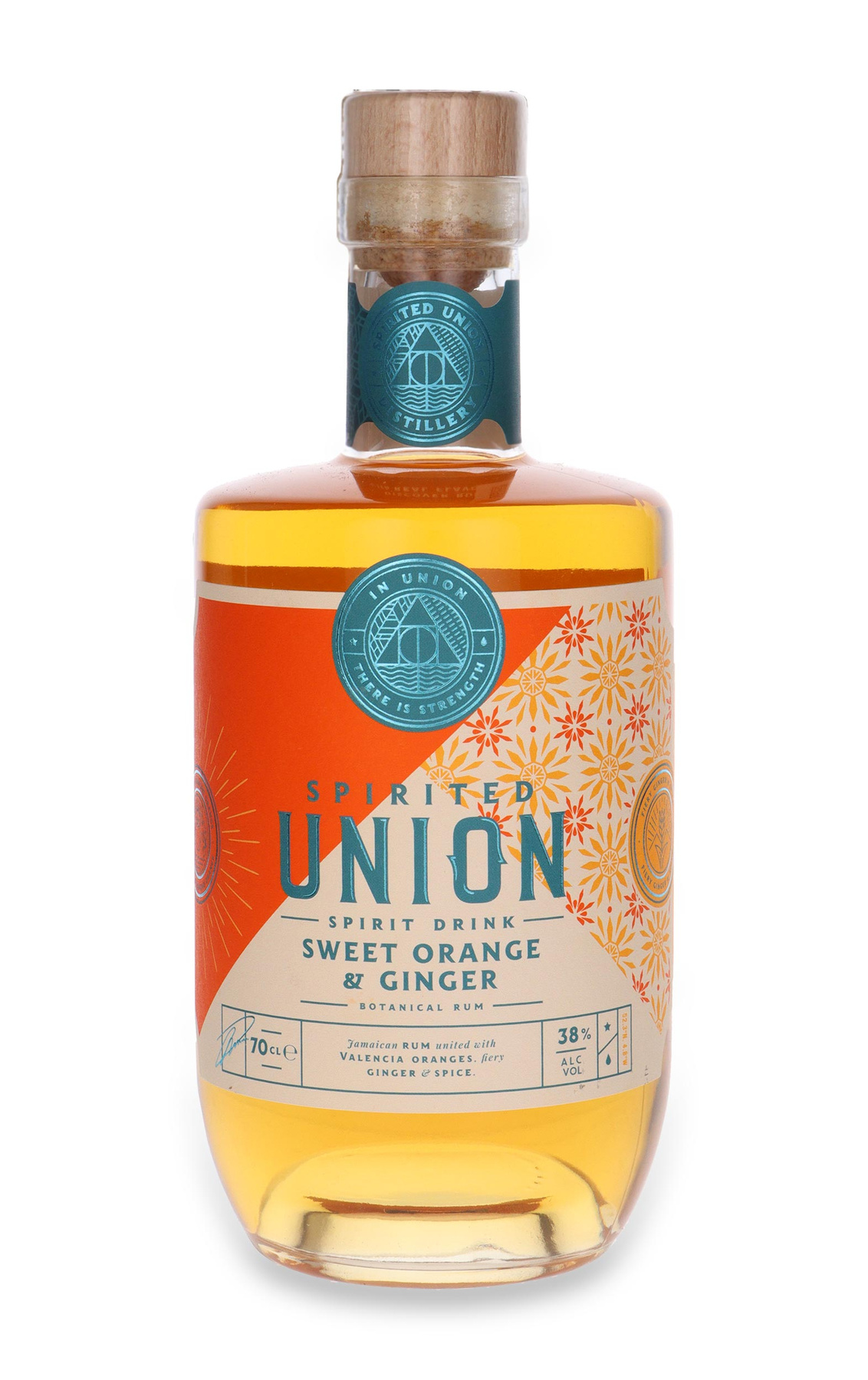 Rum Union Sweet Orange & Ginger 38% 0,7L - Amsterdam Rum