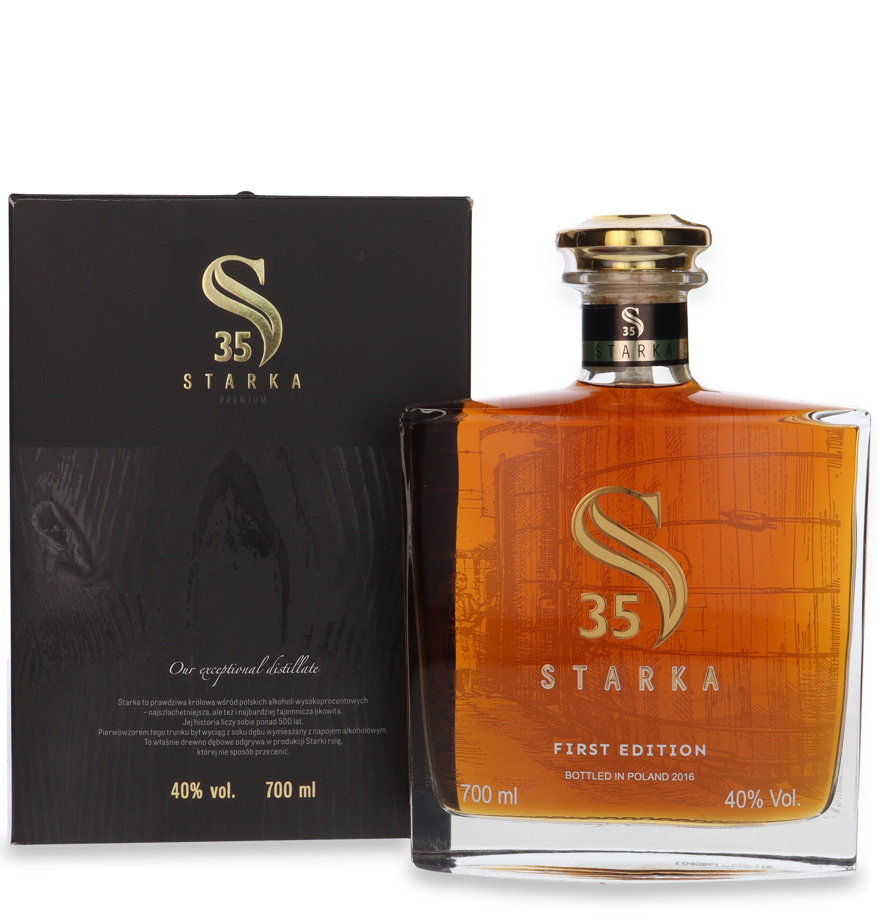 Stark Vodka 35 Year Old First Edition 40% 0.7l