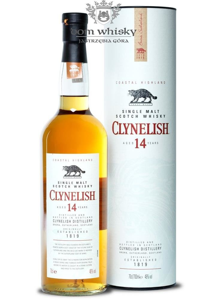 Clynelish 14-letni Classic Malt 46% 0,7l – Whisky Szkocja Highlands