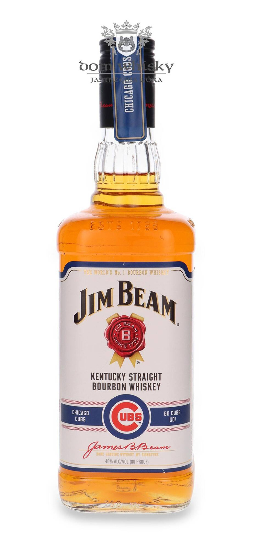 Jim Beam Chicago Cubs Bourbon 40% 0,75l USA | Dom Whisky