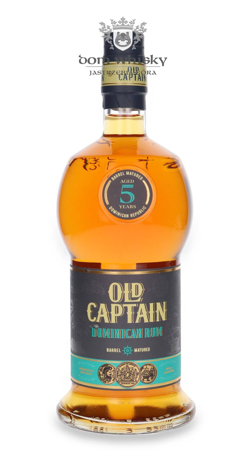 Old Captain Rum 5-letni Dominikański 40% 0,7l