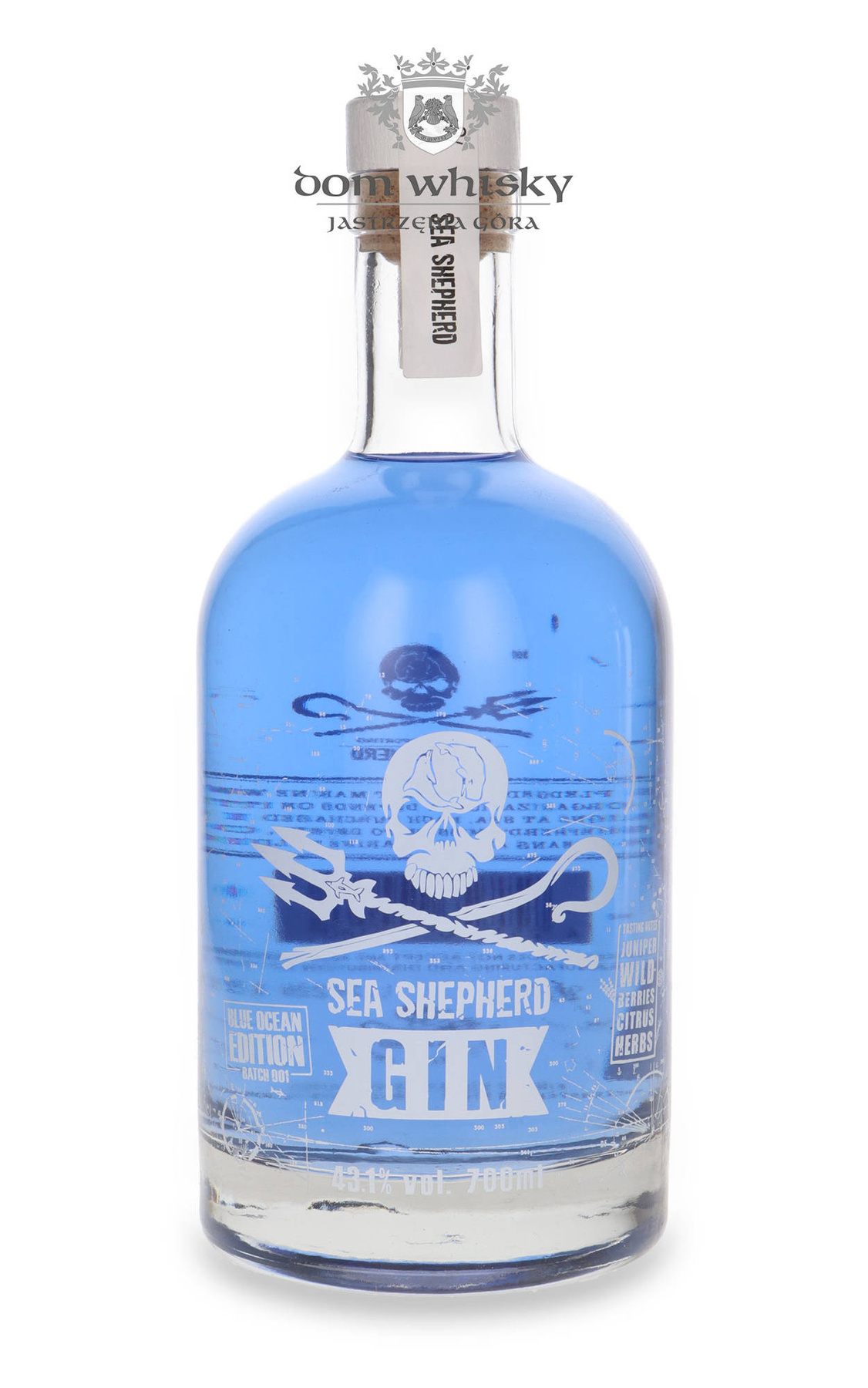 Sea Shepherd Blue Ocean Edition Gin 43.1% 0.7l - Kirsch Whisky