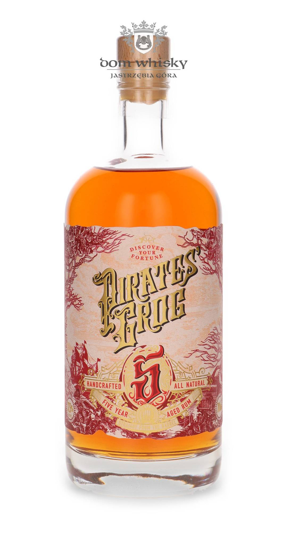 Pirates Grog 5 Year Old Rum Honduras 37.5% 0.7l Rum