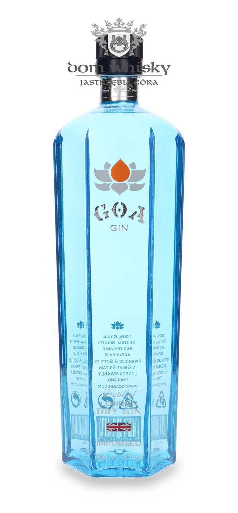 Goa London Dry Gin 47% 1,0L – Indyjski Gin Premium