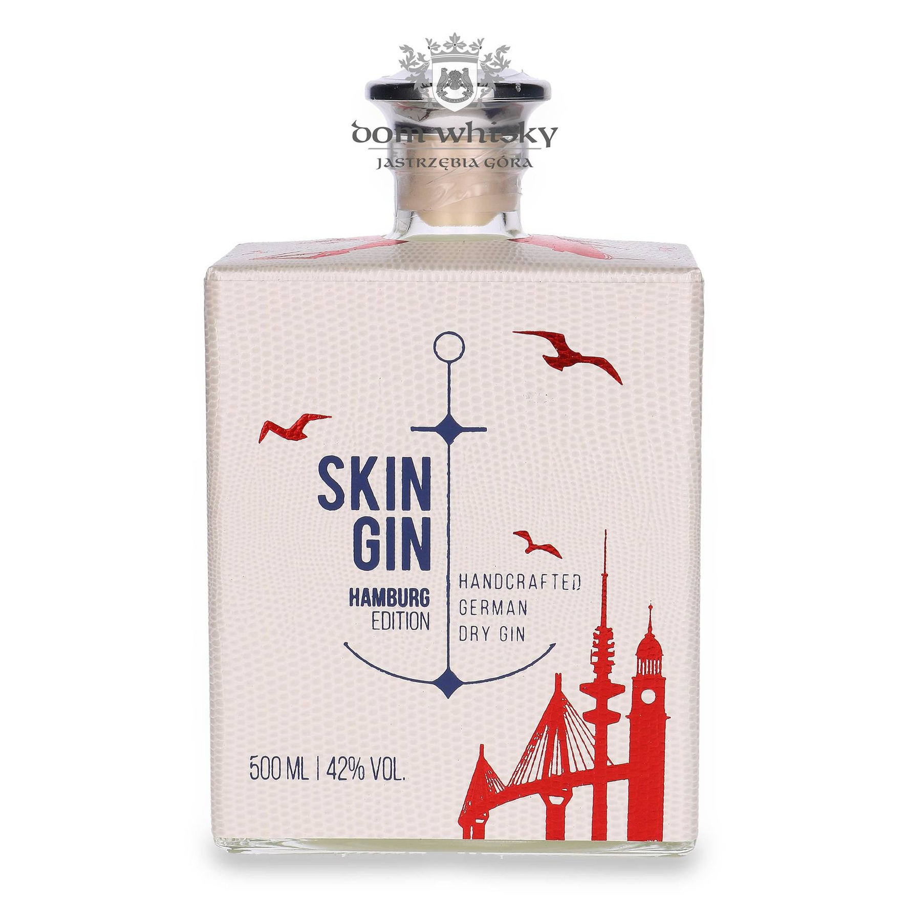 Skin Gin Hamburg White Edition 42% 0.5l - Premium Gin