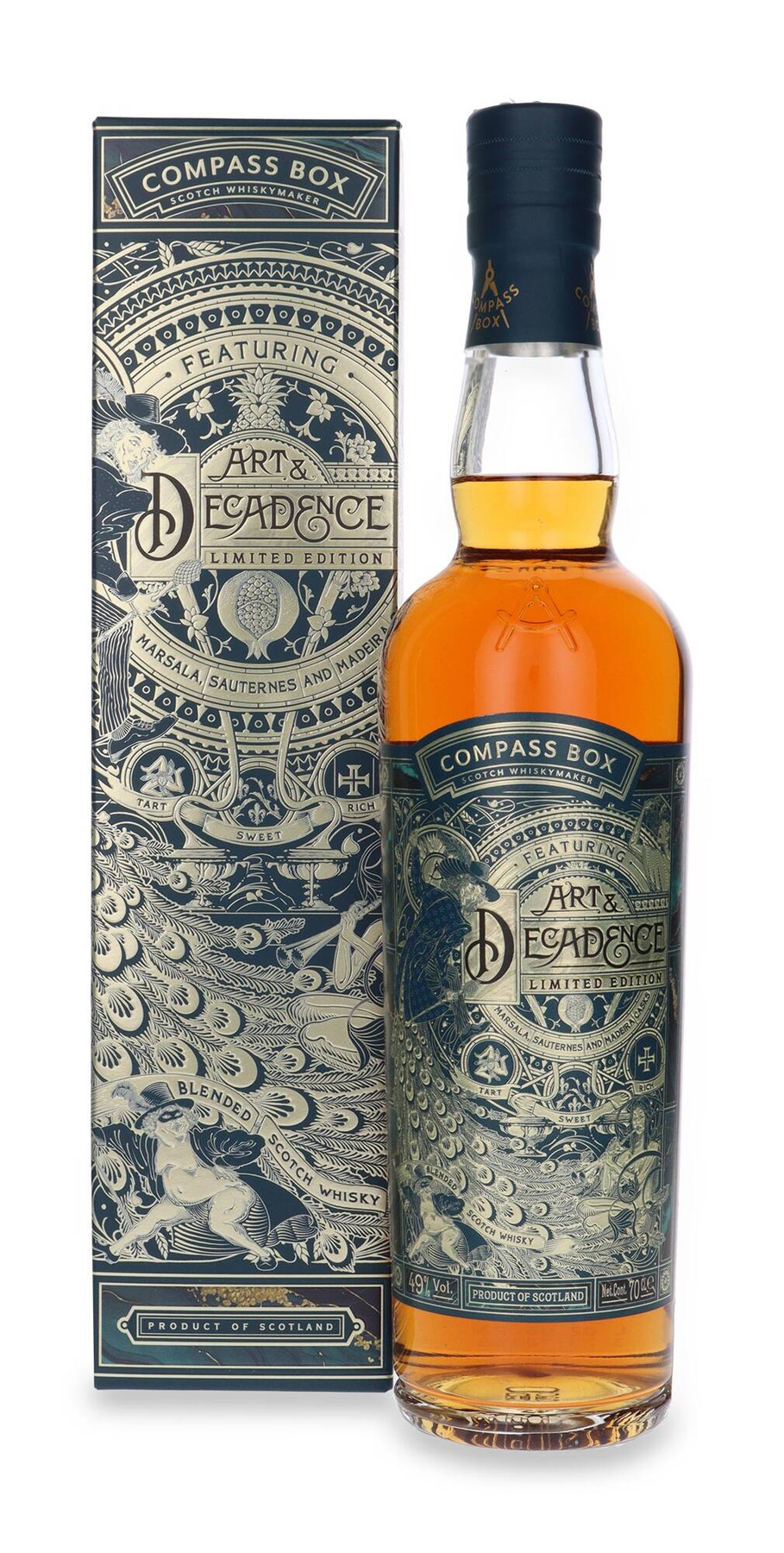 Compass Box Art & Decadence 49% 0.7l - Blended Malt Whisky Scotland