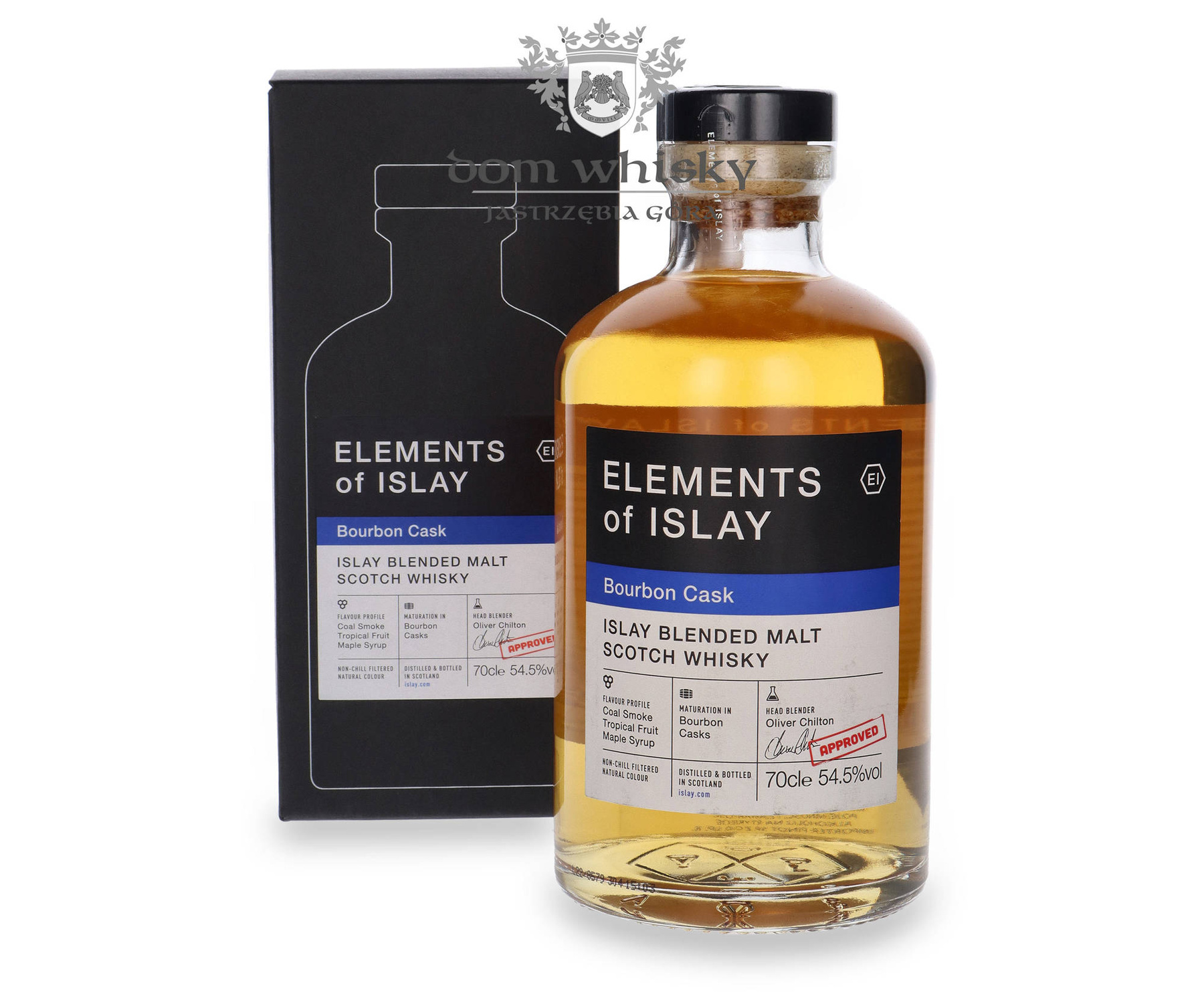 Elements of Islay Bourbon Cask Blended Malt Whisky 54,5% 0,7l