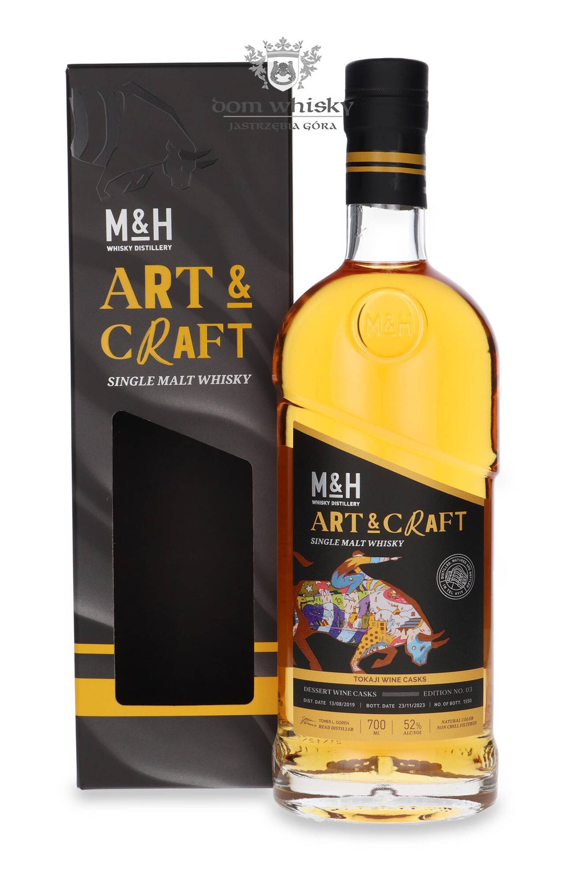 M&H Art & Craft Tokaji Wine Casks / 52%/ 0,7l | Dom Whisky