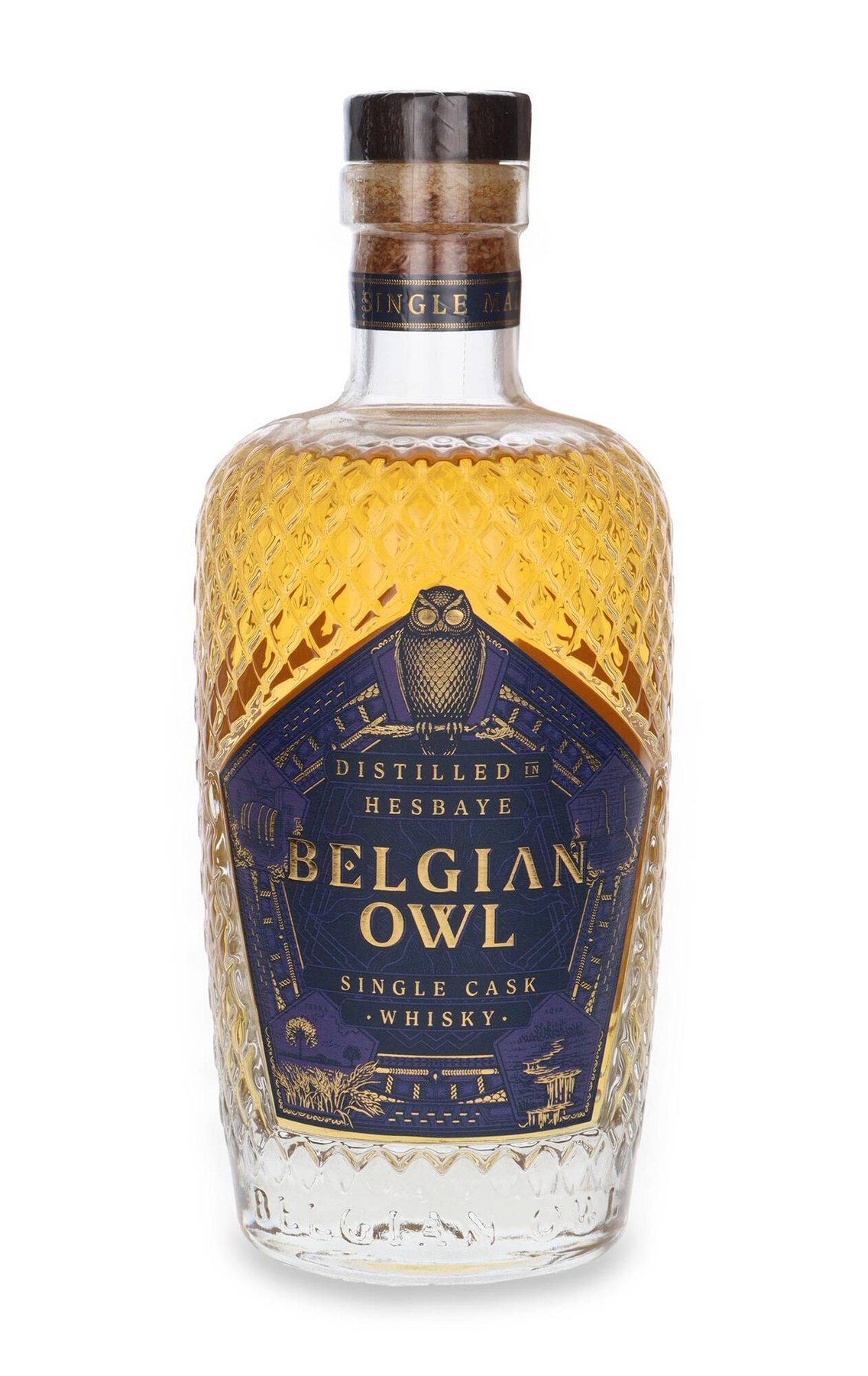 Belgian OWL Single Malt Purple Label 46% 0,5l Whisky