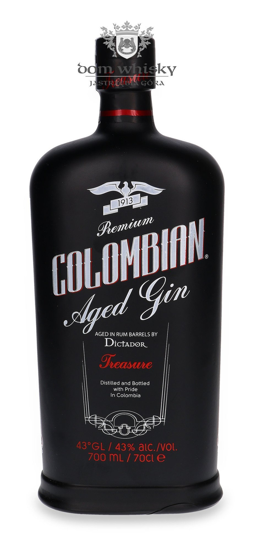 Dictador Colombian Treasure Aged Gin 43% 0.7l Colombia