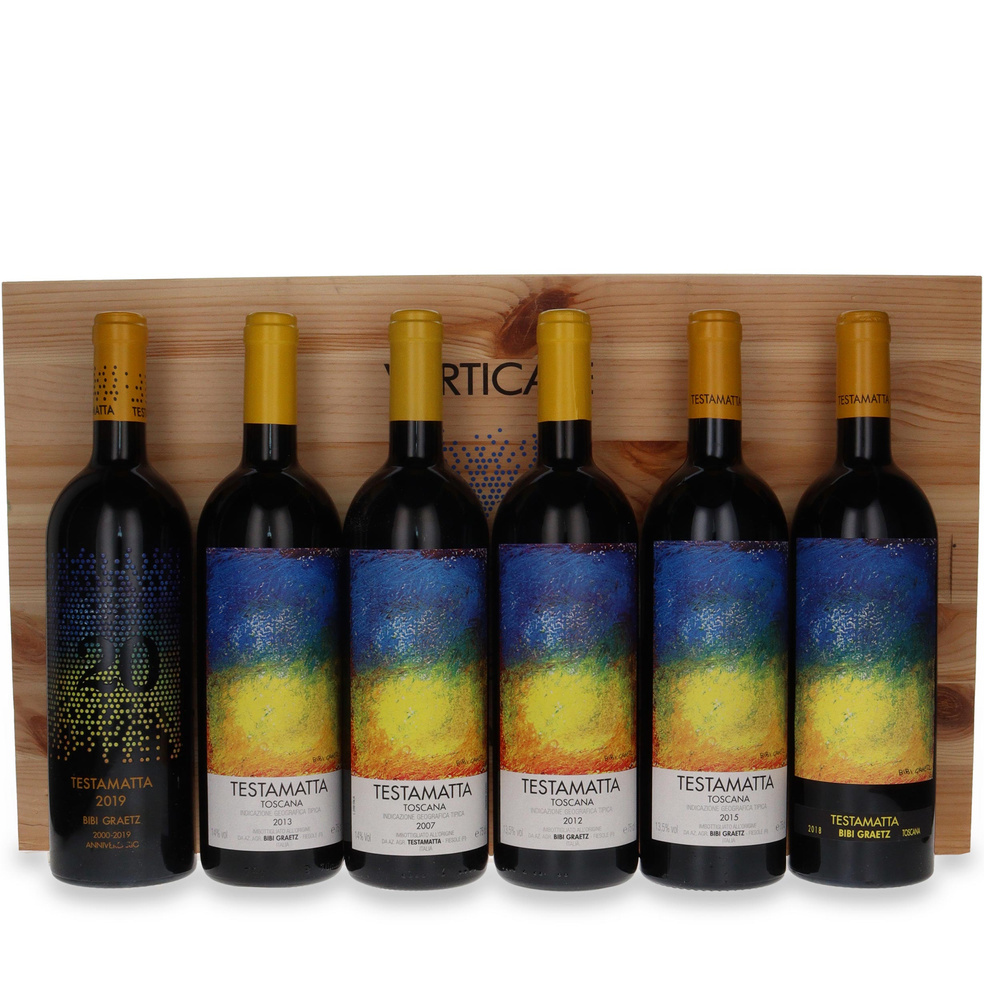 Testamatta Assortment 20th Anniversary Toscana / 6 x 0,75l | Dom Whisky
