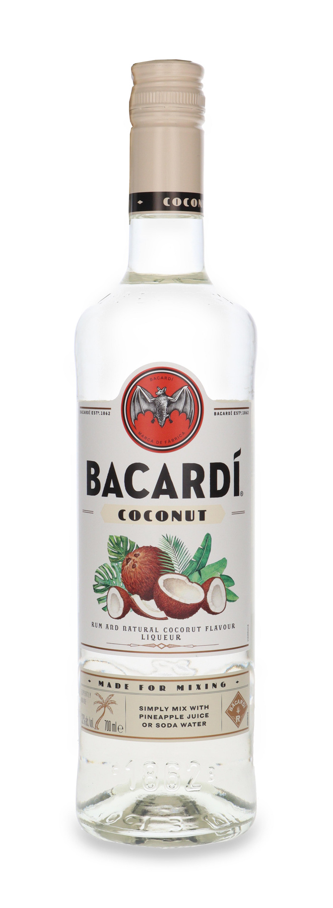 Bacardi Coconut Rum 32% 0.7l - Caribbean Rum Bacardí