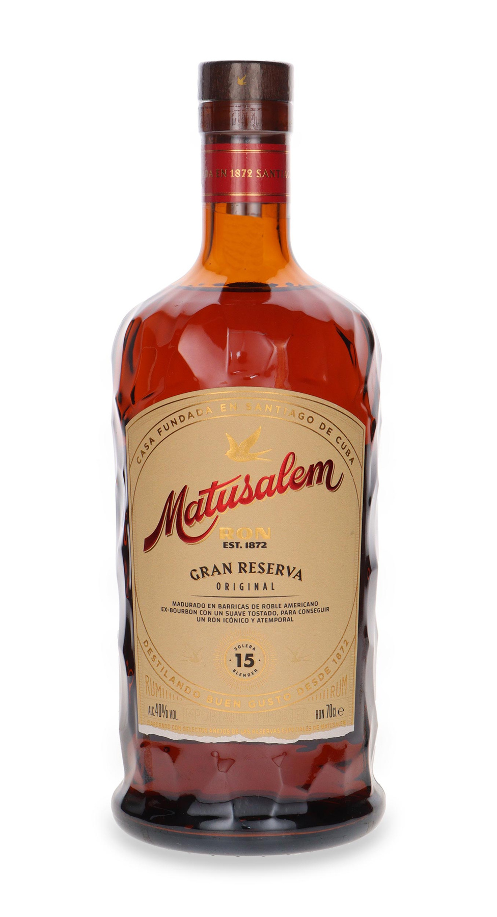 Ron Matusalem 15 Solera Gran Reserva Rum 40% 0,7l