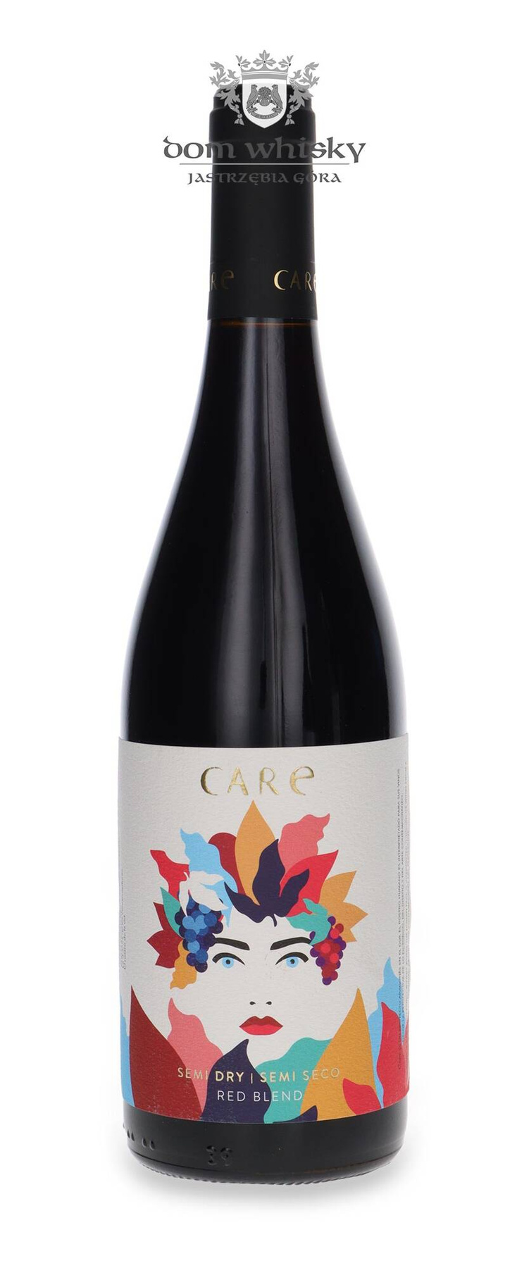 Care Semi Dry Red Blend 14% 0,75l - Wino Półwytrawne