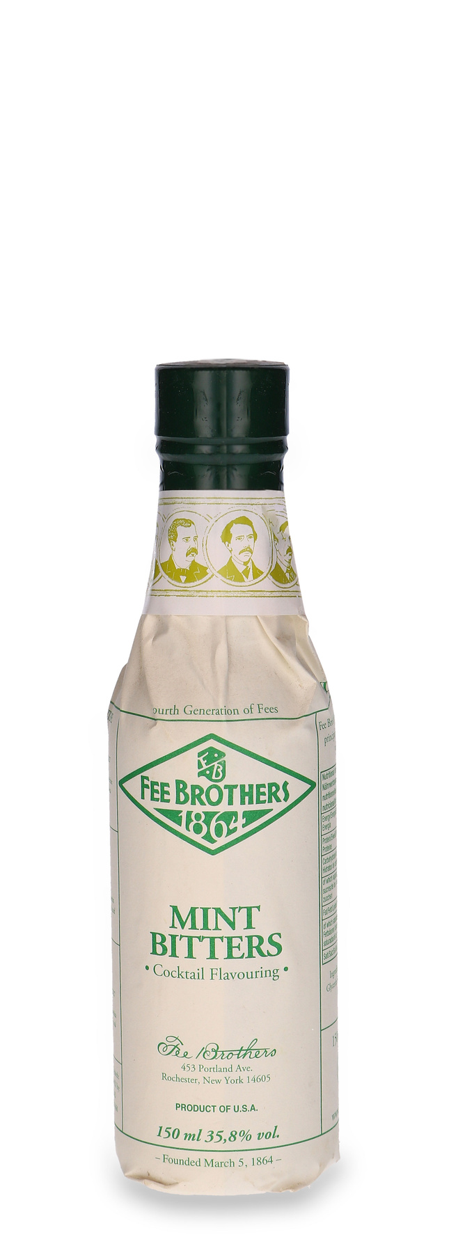 Fee Brothers Mint Bitters 35,80% 0,15l – Bitters Alkohol