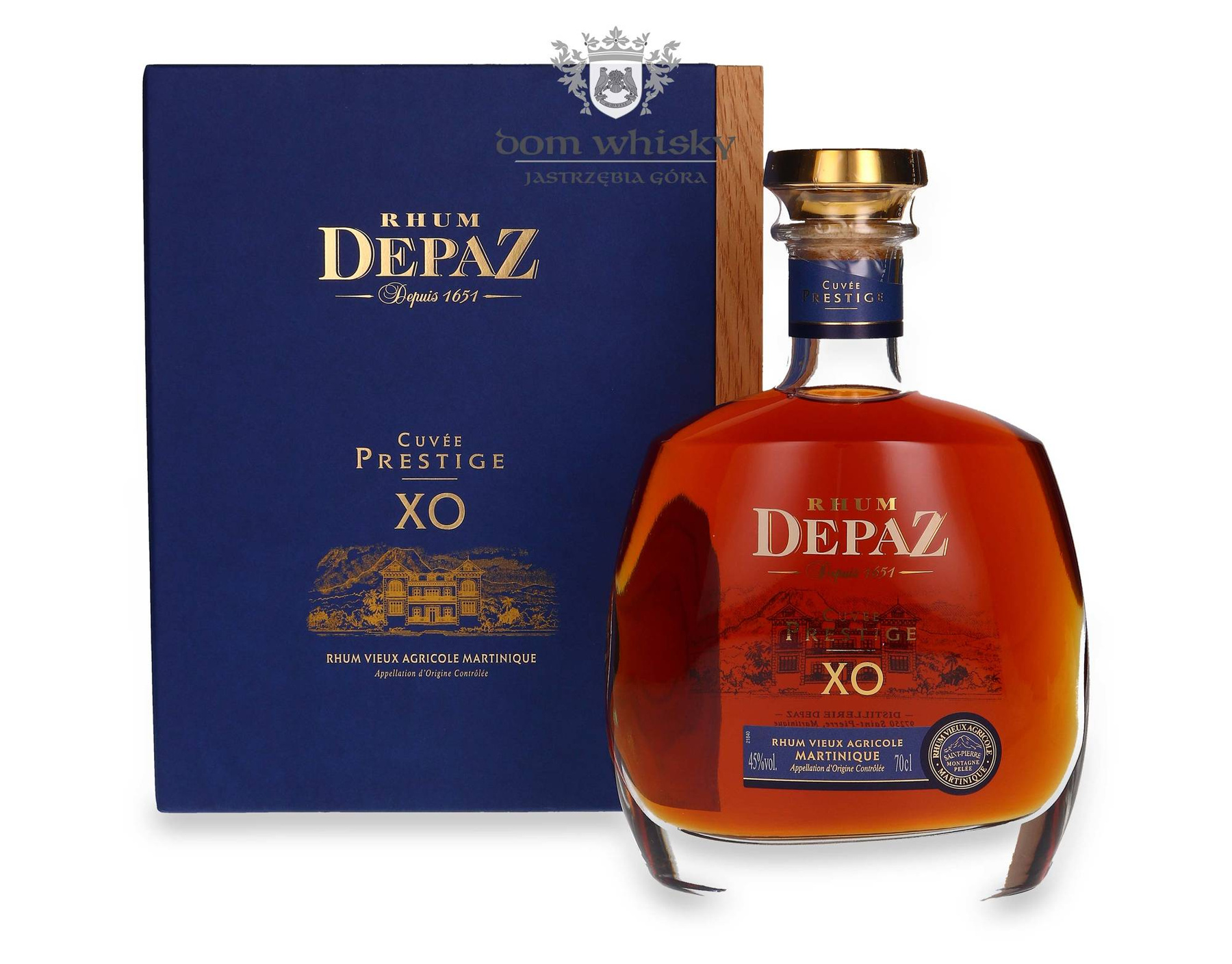 Depaz Cuvee Prestige XO Vieux Rhum 45% 0.7l - Agricole