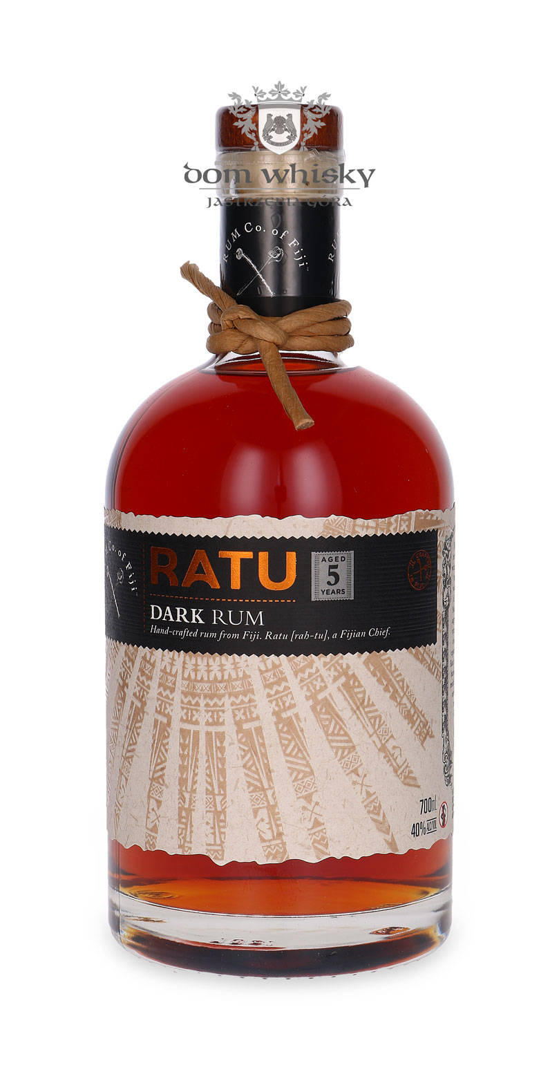 Ratu Dark Rum 5 Year Old 40% 0.7l Fiji Rum Co.