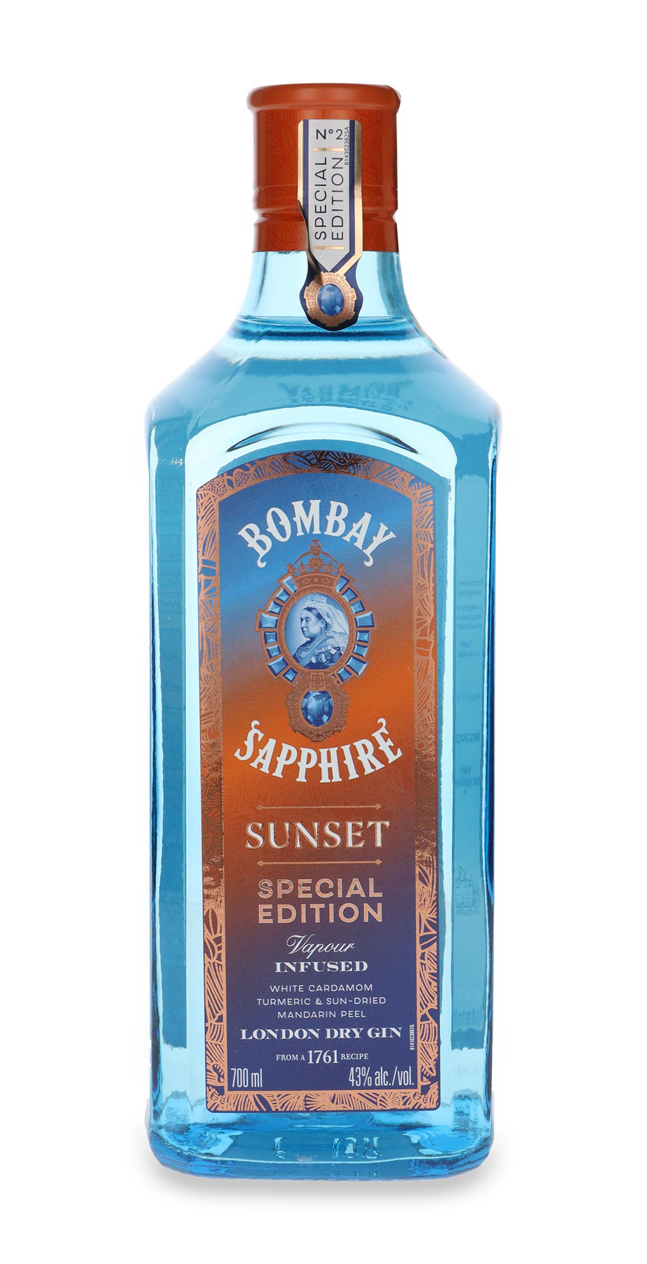 Bombay Sapphire Sunset Edition Gin 43% 0,7l - London Dry