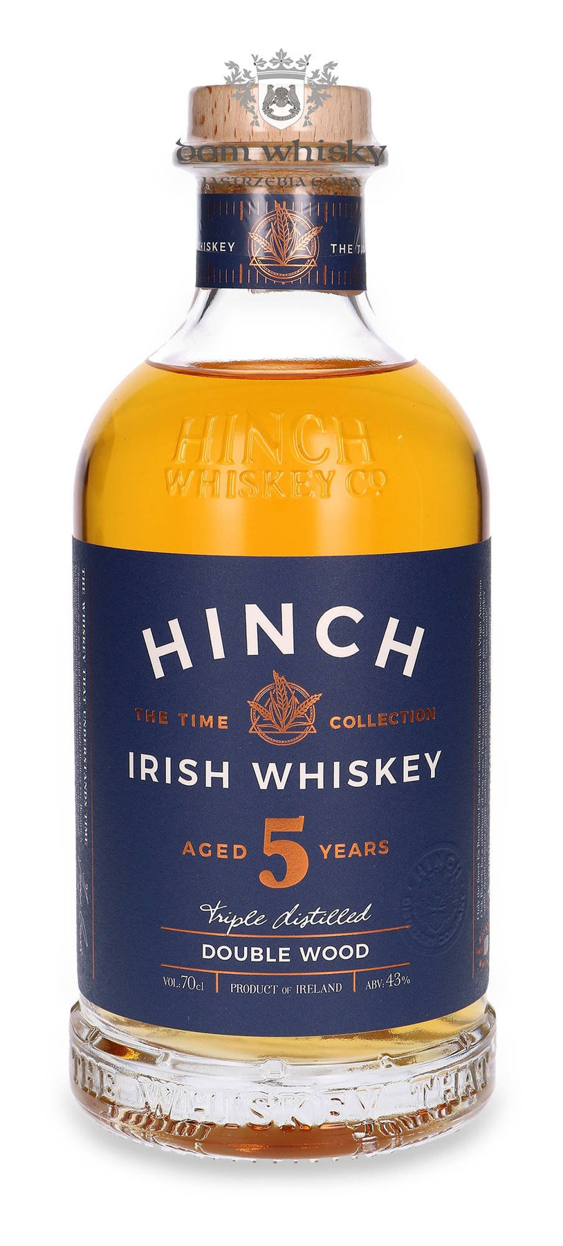 Hinch 5 Year Old Double Wood Irish Blended Whiskey 43% 0.7l