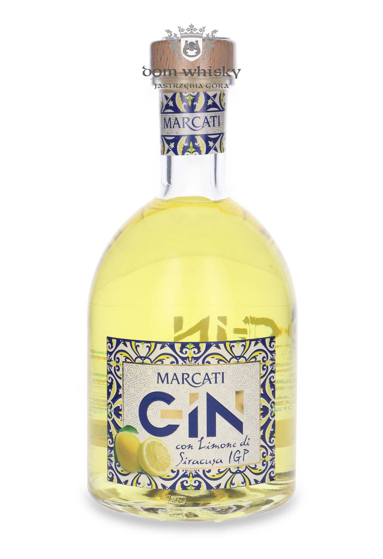 Marcati Gin Con Limone Di Siracusa 42% 0,7l Italy Gin