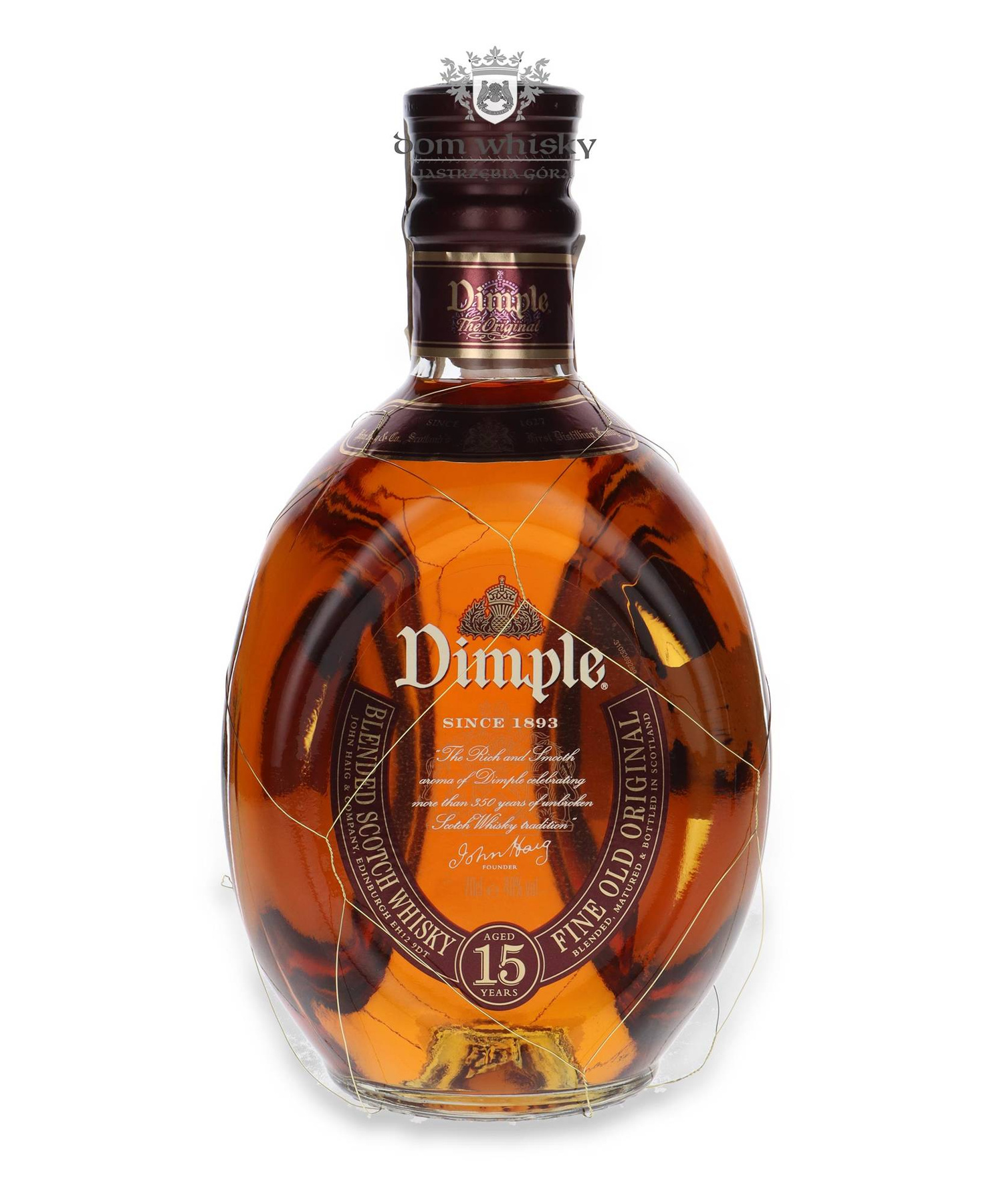Dimple 15 Year Old Blended Scotch Whisky 40% 0.7l