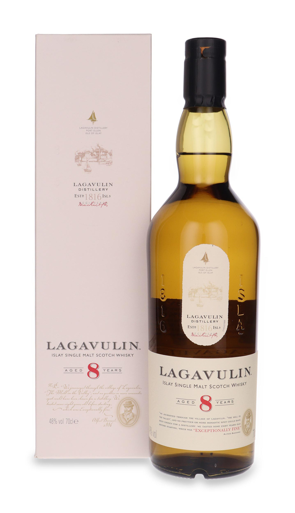 Lagavulin 8 Year Old Single Malt Islay Whisky 48% 0.7l | House of Whisky